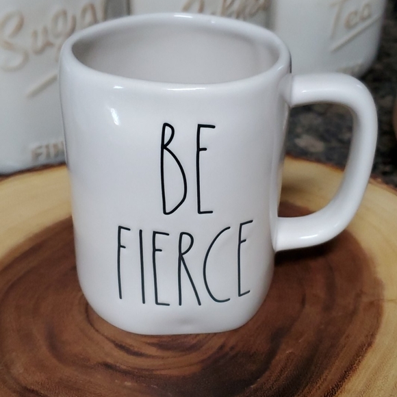 Rae Dunn | Kitchen | Rae Dunn Be Fierce Coffee Mug Farmhouse Ceramic ...